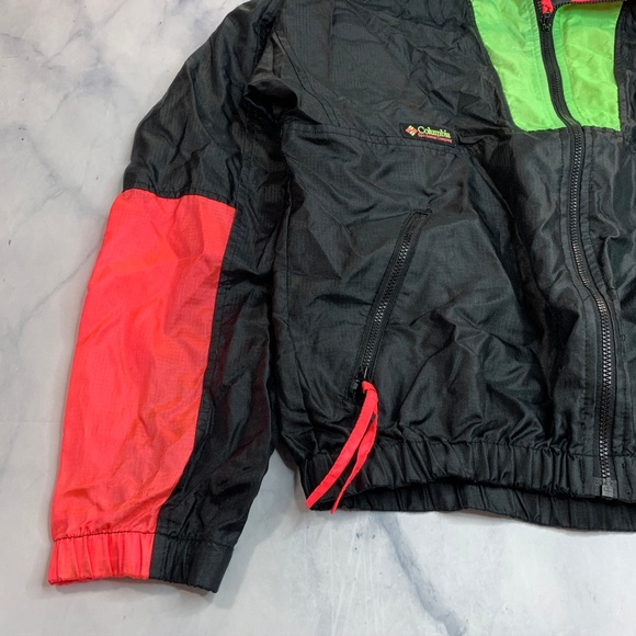 Columbia | Jackets & Coats | Columbia Vintage Colorblock Neon Retro ...